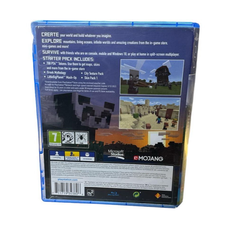 Pre-owned Minecraft Bedrock Edition - PS4 Game - Own4Less